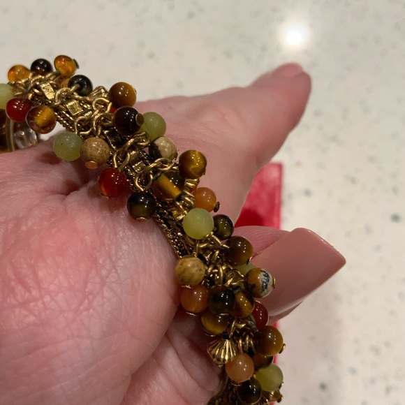 Talbots | Jewelry | Nwt Talbots Bangle Beaded Bracelet | Poshmark